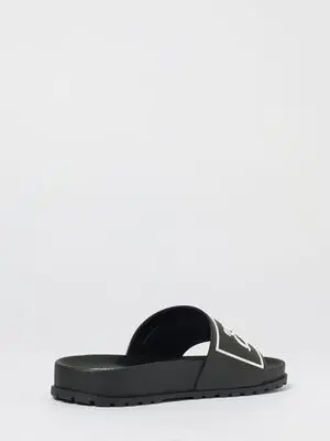 Versace Heeled Sandal - Black