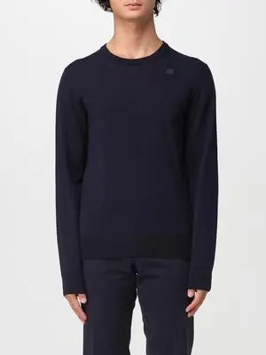 K-WAY Pure Wool Jumper - Blue