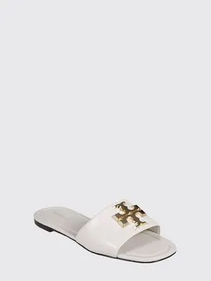Tory Burch Eleanor Leather Mules - White