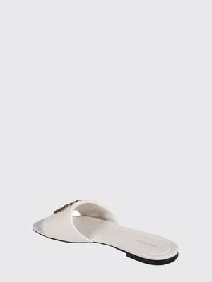 Tory Burch Eleanor Leather Mules - White