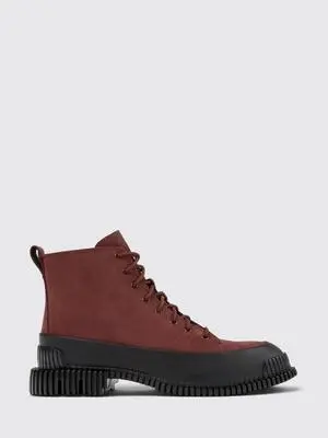 Camper Lace-up Combat Boots - Multicolor