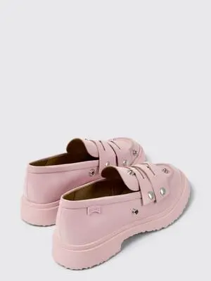 Camper Loafers With Buckled Detailing