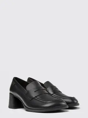 Camper Loafer With Block Heel