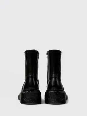 Camper Combat Boots - Black
