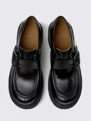 Camper Buckled Loafers - Black