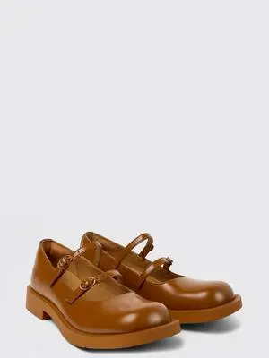 Camper Mary Jane Flat Loafers - Brown