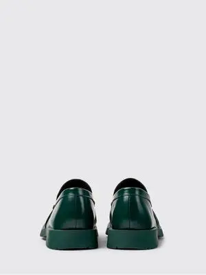 Camper Gathered Loafers - Green