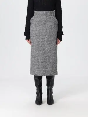 Ermanno Scervino Plaid Midi Skirt - Multicolor