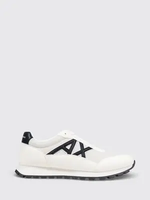 Armani Exchange Lace Up Sneakers - White