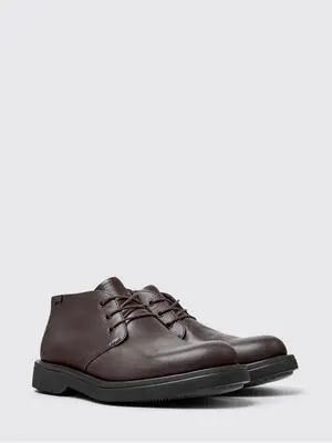 Camper Lace-up Ankle Boots - Brown