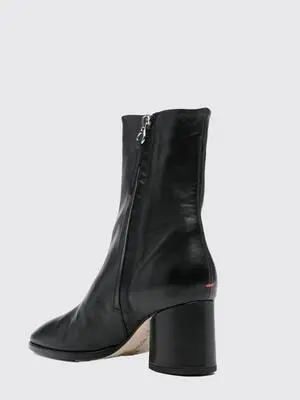 AeydĒ Leather Zip-up Ankle Boots
