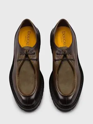 DOUCAL'S Brogue Shoes - Cocoa