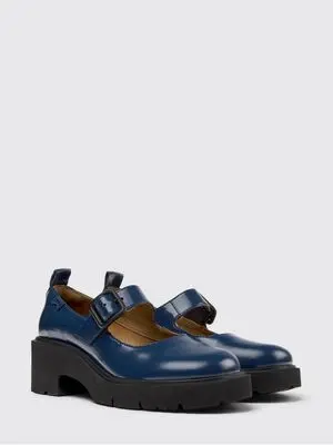 Camper Mary Jane Pumps With Buckle - Blue