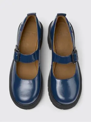 Camper Mary Jane Pumps With Buckle - Blue