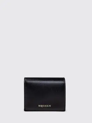 Women's Alexander Mcqueen Black Wallets