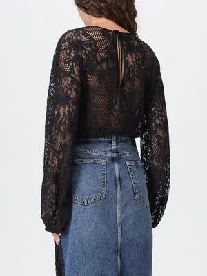 Pinko Lace Long Sleeve Top