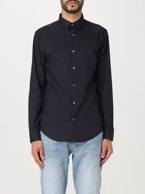 Emporio Armani Shirt Men Blue