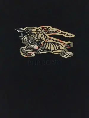 Burberry Logo T-shirt - Black