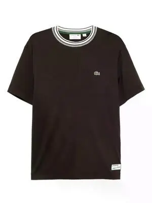 Lacoste Logo-embroidered T-shirt
