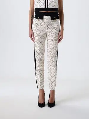 Elisabetta Franchi Printed Trousers