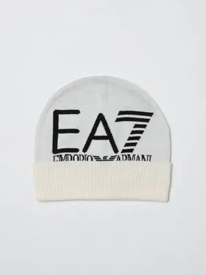 EA7 Beanie - Ivory