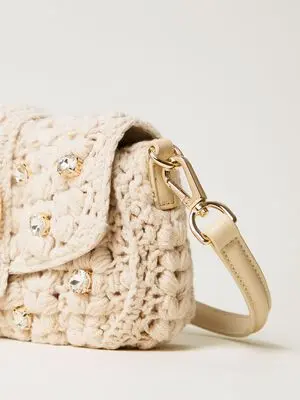 TWINSET Crochet Shoulder Bag
