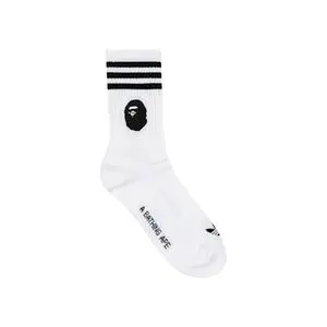 Adidas X Bape Football Socks - White