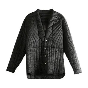 Rick Owens Long-sleeve Quilted Liner Jacket