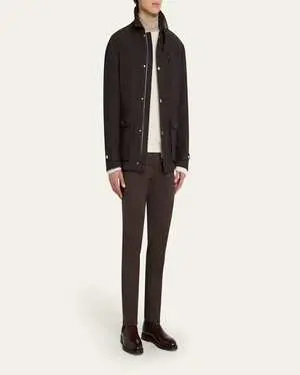 Brunello Cucinelli Cashmere-blend Full-zip Jacket