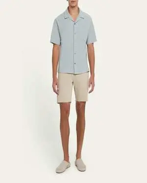 FRAME Relaxed Raw Hem Shorts
