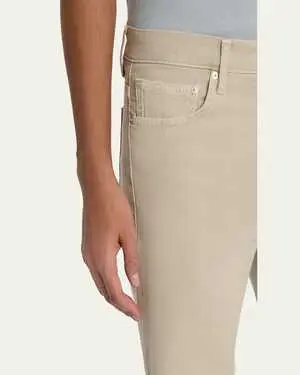 FRAME Relaxed Raw Hem Shorts