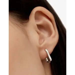 Monica Vinader Alta Capture Huggie Earrings