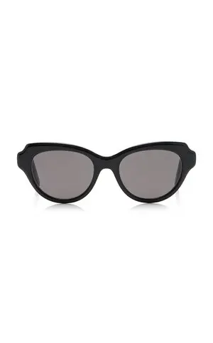 Loewe Cat-eye Acetate Sunglasses - Black