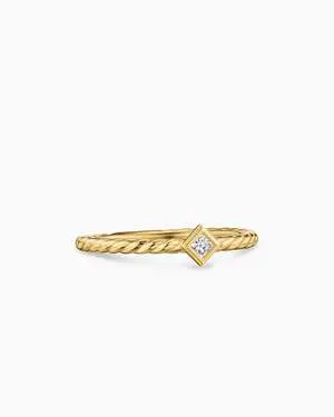 David Yurman Petite Modern Renaissance Stack Ring - Diamond