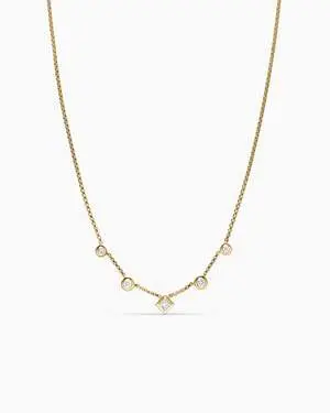 David Yurman Petite Modern Renaissance Chain Necklace - Diamond