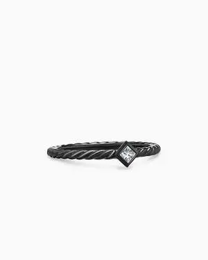 David Yurman Petite Modern Renaissance Stack Ring - Diamond