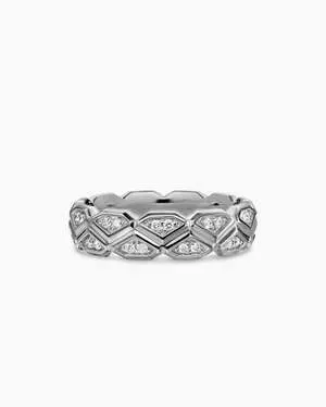 David Yurman Hex Band Ring - Diamond
