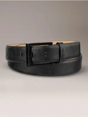 Calvin Klein Tech Harness Buckle Belt - Black