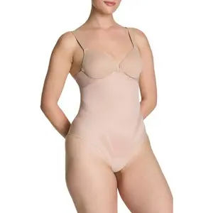 Spanx High Waist Thong - Champagne Beige