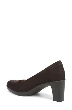 LIFESTRIDE Elevate Platform Pump - Dark Chocolate