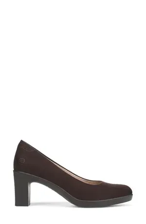 LIFESTRIDE Elevate Platform Pump - Dark Chocolate