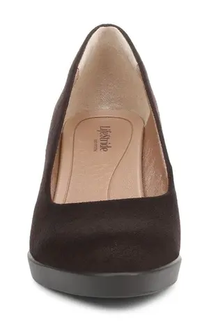 LIFESTRIDE Elevate Platform Pump - Dark Chocolate