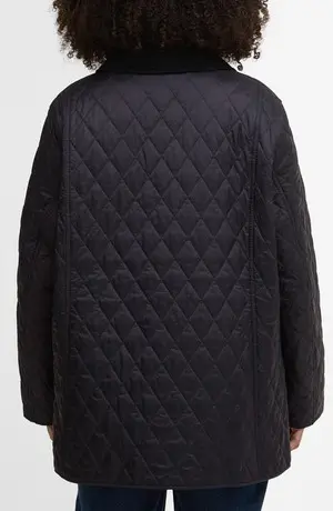Barbour Annandale Quilted Barn Jacket - Navy