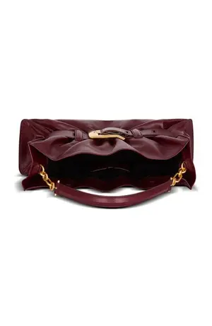Balmain Medium Anthem Bag In Leather