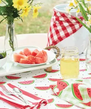 C&F HOME Watermelon Whimsy Table Runner 14" X 72