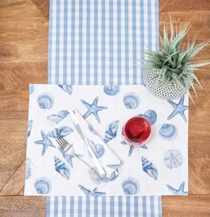 C&F HOME Calming Seas Table Runner