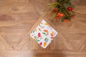 C&F HOME Harvest Leaves Napkin Set Of 6