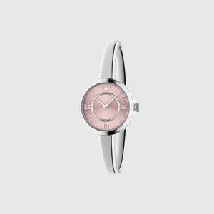 Gucci Watch With Bangle - Pink