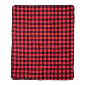 C&F HOME Buffalo Check Picnic 50" X 60" Throw Blanket - Red
