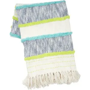 C&F HOME Benn Throws - Blue